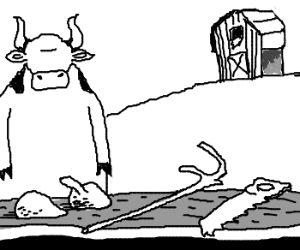 New Day Rising: April A-Z: Milking the Cow