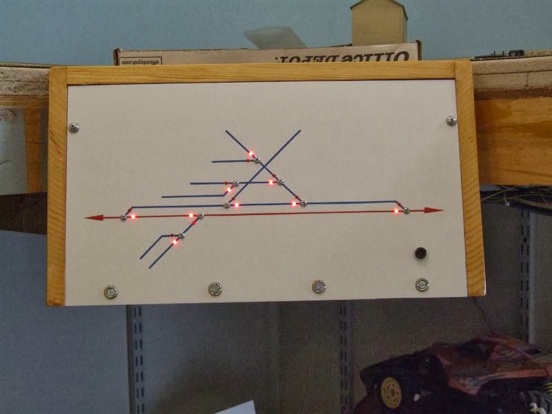 Texas & Pacific - Bonham Division in N Scale: Control Panel