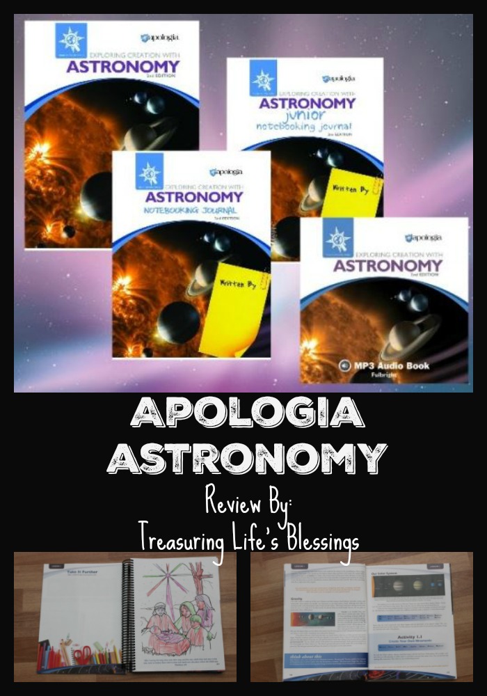 Apologia Astronomy 2nd Edition Review - Treasuring Life's Blessings