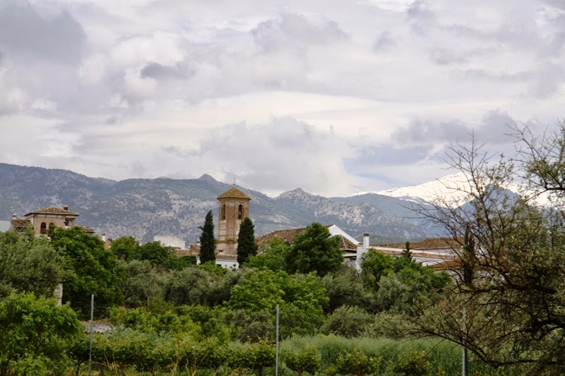 Parroquia sierra nevada: Gójar paisaje