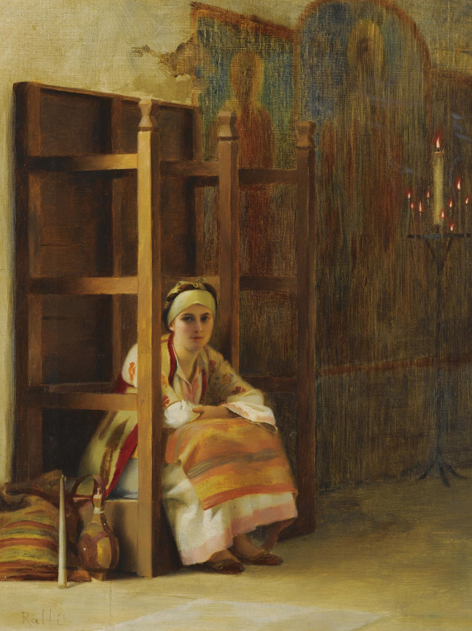 An Uneven Square: Paintings by Theodoros Rallis- Women and the Life of ...
