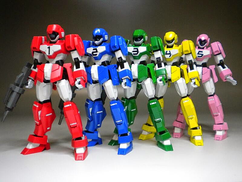 GUNDAM GUY: 1/144 Mobile Sentai Ranger Adele - Custom Build