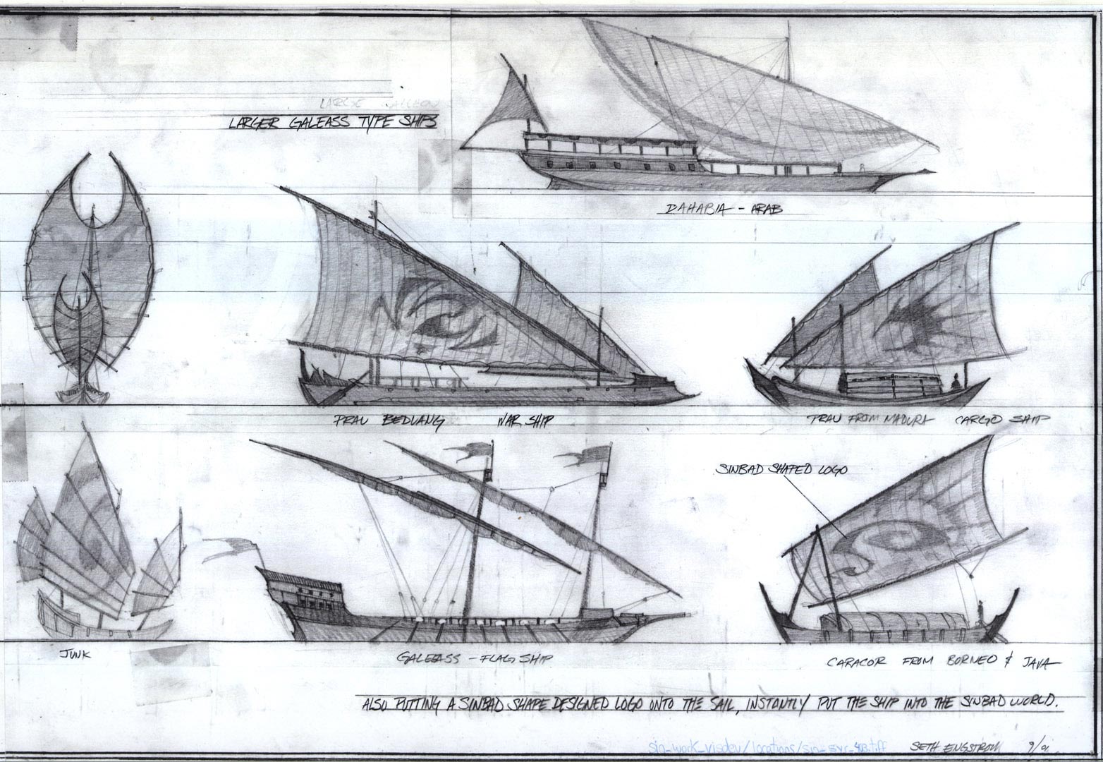 Living Lines Library: Sinbad: Legend of the Seven Seas (2003 ...