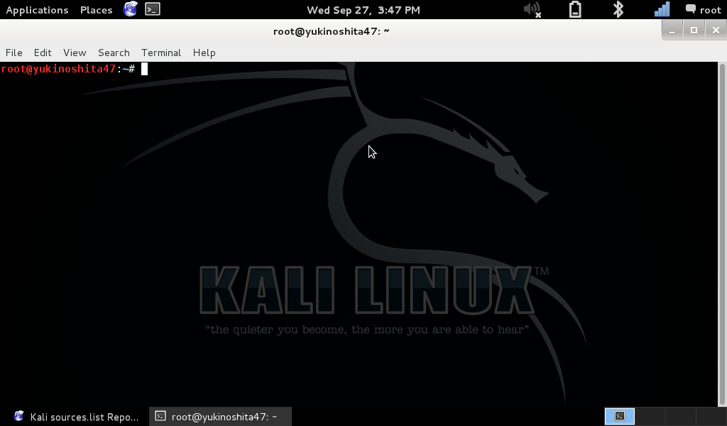 Kali Linux : Update Repository Kali Linux Jadul