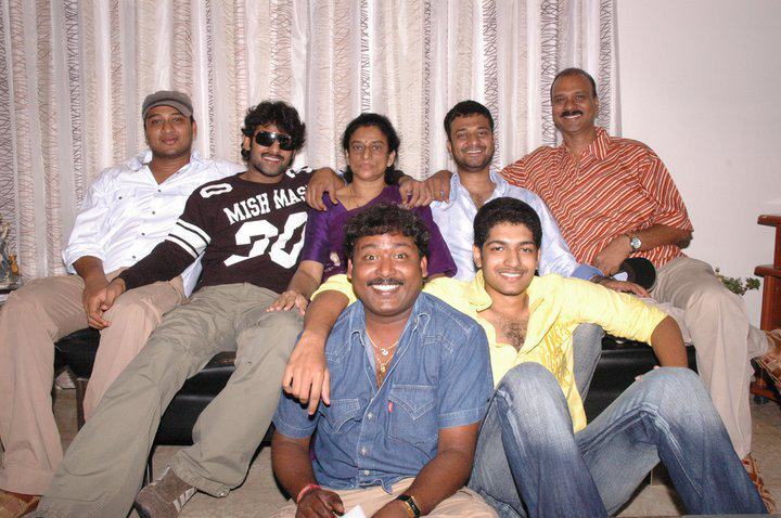 we love prabhas.. : krishnam raju his family photos