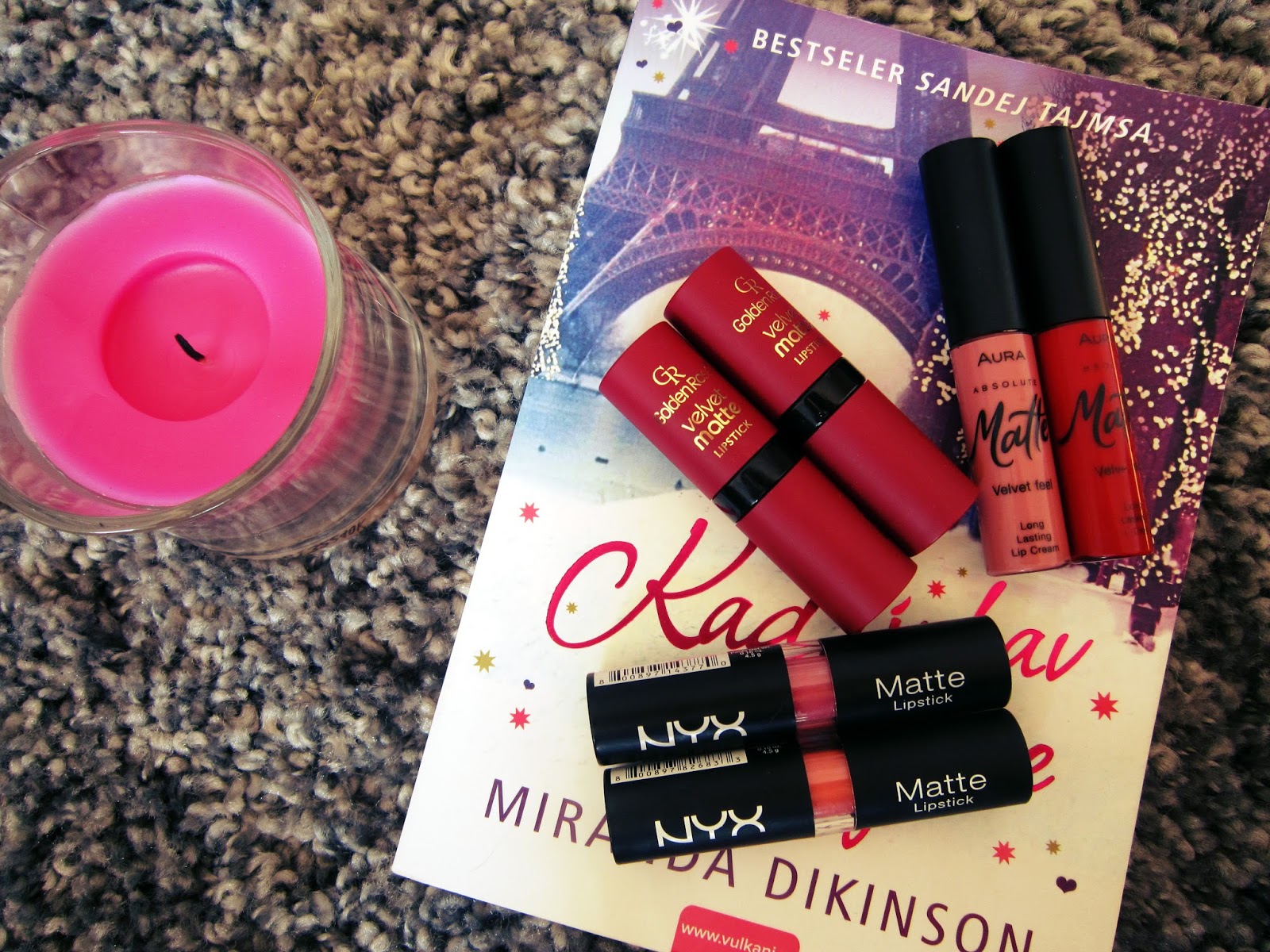 Mat karmini iz drogerija - moji utisci (AURA, GR, NYX) - Beauty junkie ...