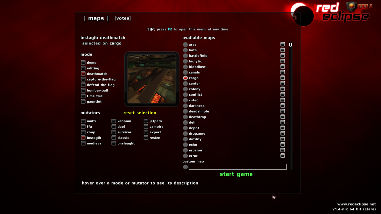 Open Source FPS Game `Red Eclipse` 1.4 Brings Graphical And Gameplay ...