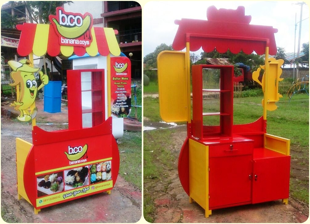 Portable Booth Banana Nugget Rp 2.900.000 | Portable Booth-Event Desk ...
