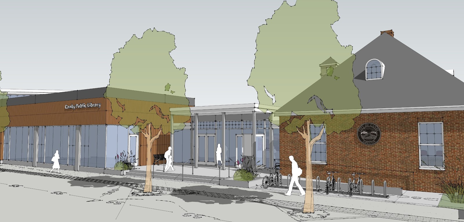 Mayor Brian Hodson : Canby, Oregon : Library Design Nearing Final Unveiling