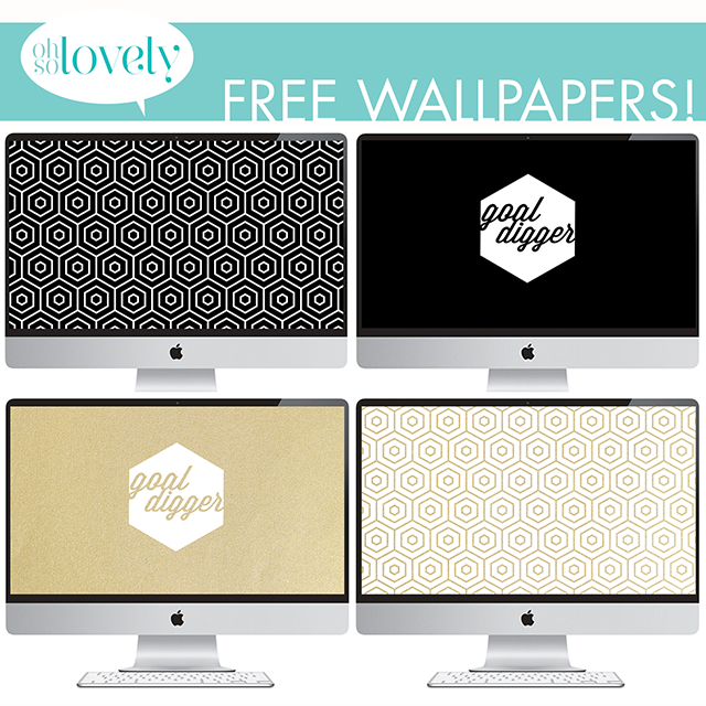 FREE DESKTOPS // GOAL DIGGER – Oh So Lovely Blog