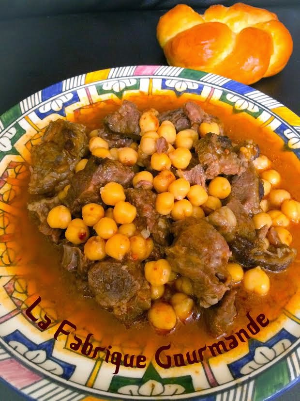 La Fabrique Gourmande: Tajine de Boeuf aux Pois-Chiches