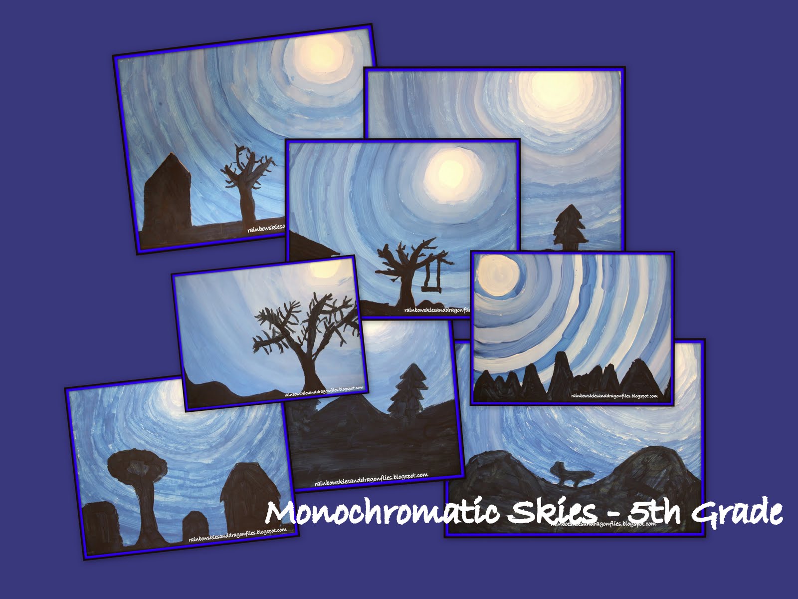 Monochromatic Art Projects