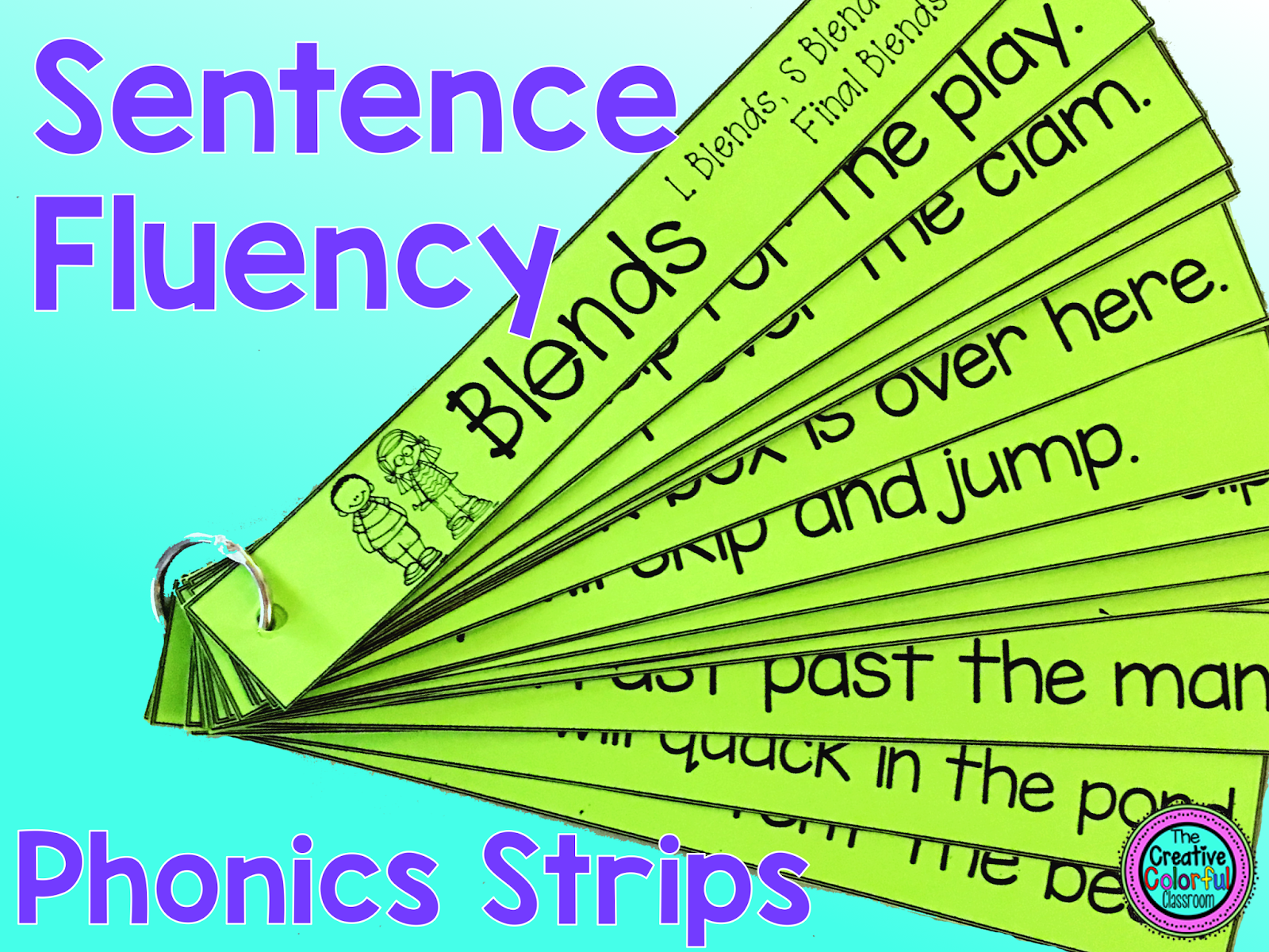 The Creative Colorful Classroom: Phonics Strips!
