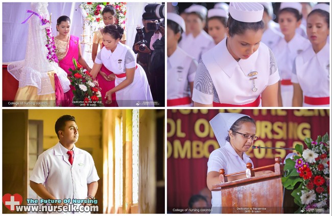 Capping Ceremony Nurses Training School Colombo | Nurselk.com
