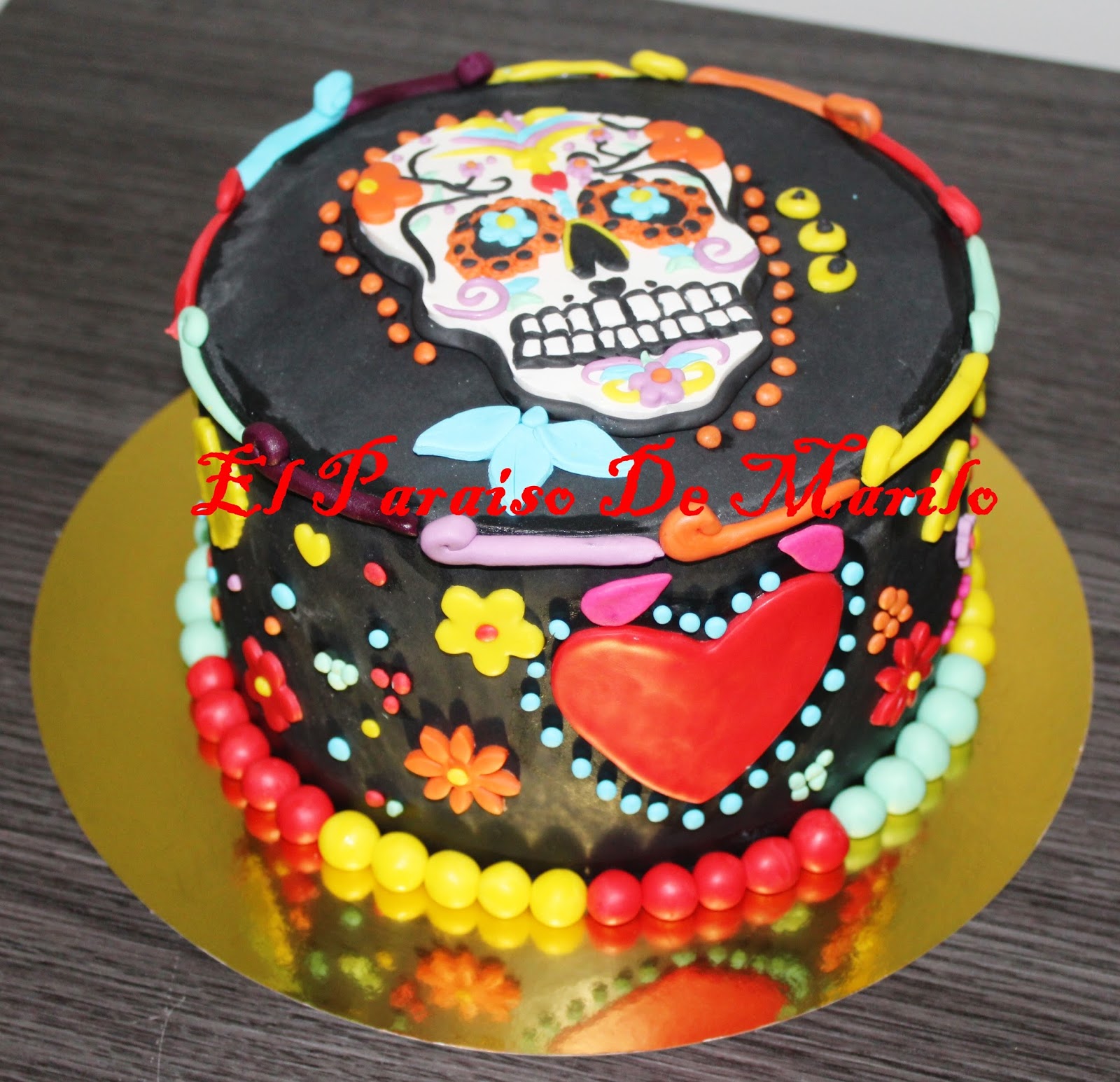 EL PARAISO DE MARILO: Catrina cake