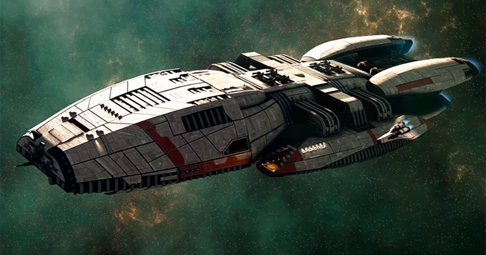 Panmythica: Colonial Army Battlestar Jupiter-class: "Galactica"