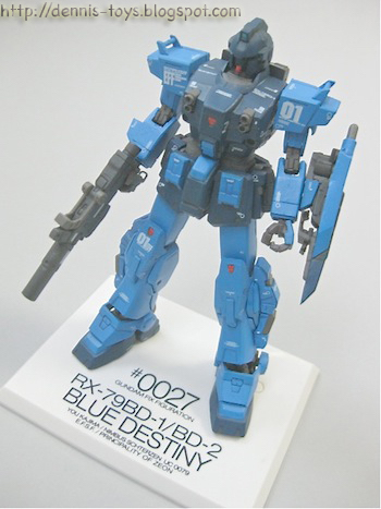 Dennis-Toys: G.F.F 0027 Blue Destiny Unit 01