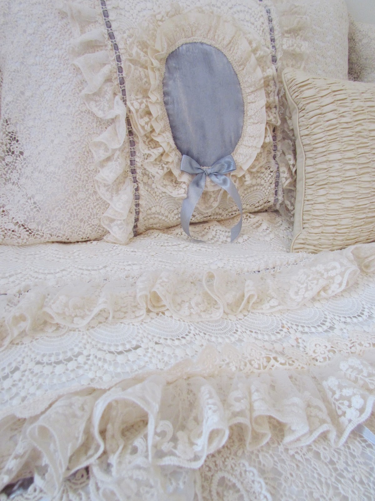 Lace Bed Throws at Lucy Dean blog