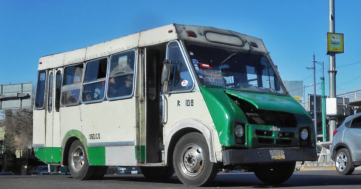 Transporte público, autobuses y microbuses CDMX.: Microbús Chevrolet Cava