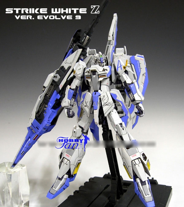 MG 1/100 Zeta Gundam Strike White Z ver. Evolve 9 conversion kit