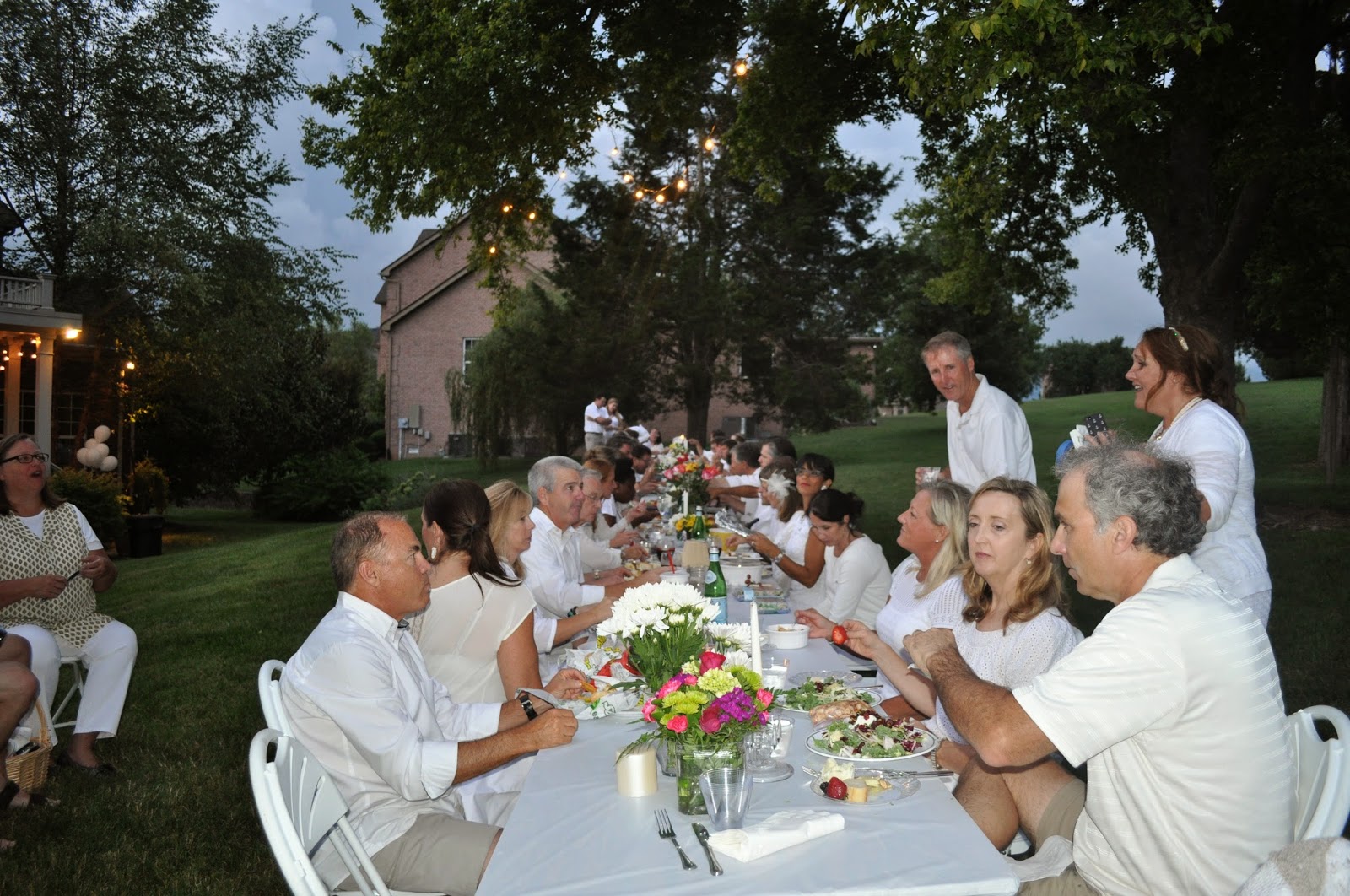 Dinner in White...