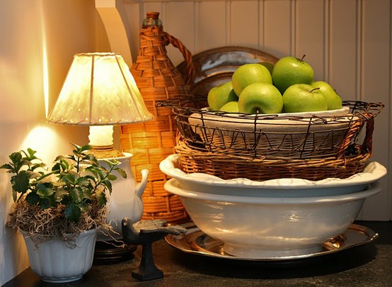 vignette design: Tuesday Inspiration: Kitchen Vignettes