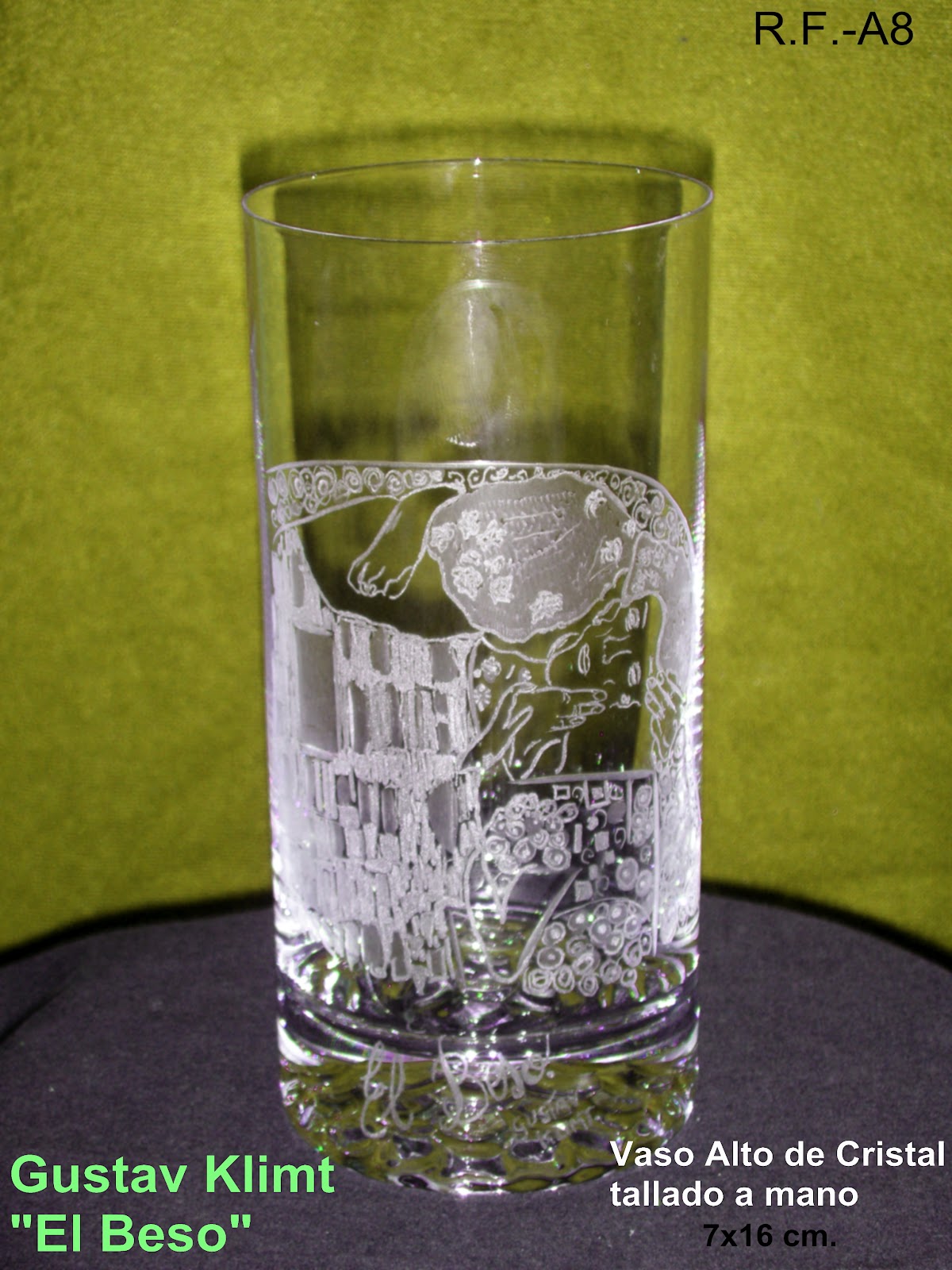 Cristal tallado a mano