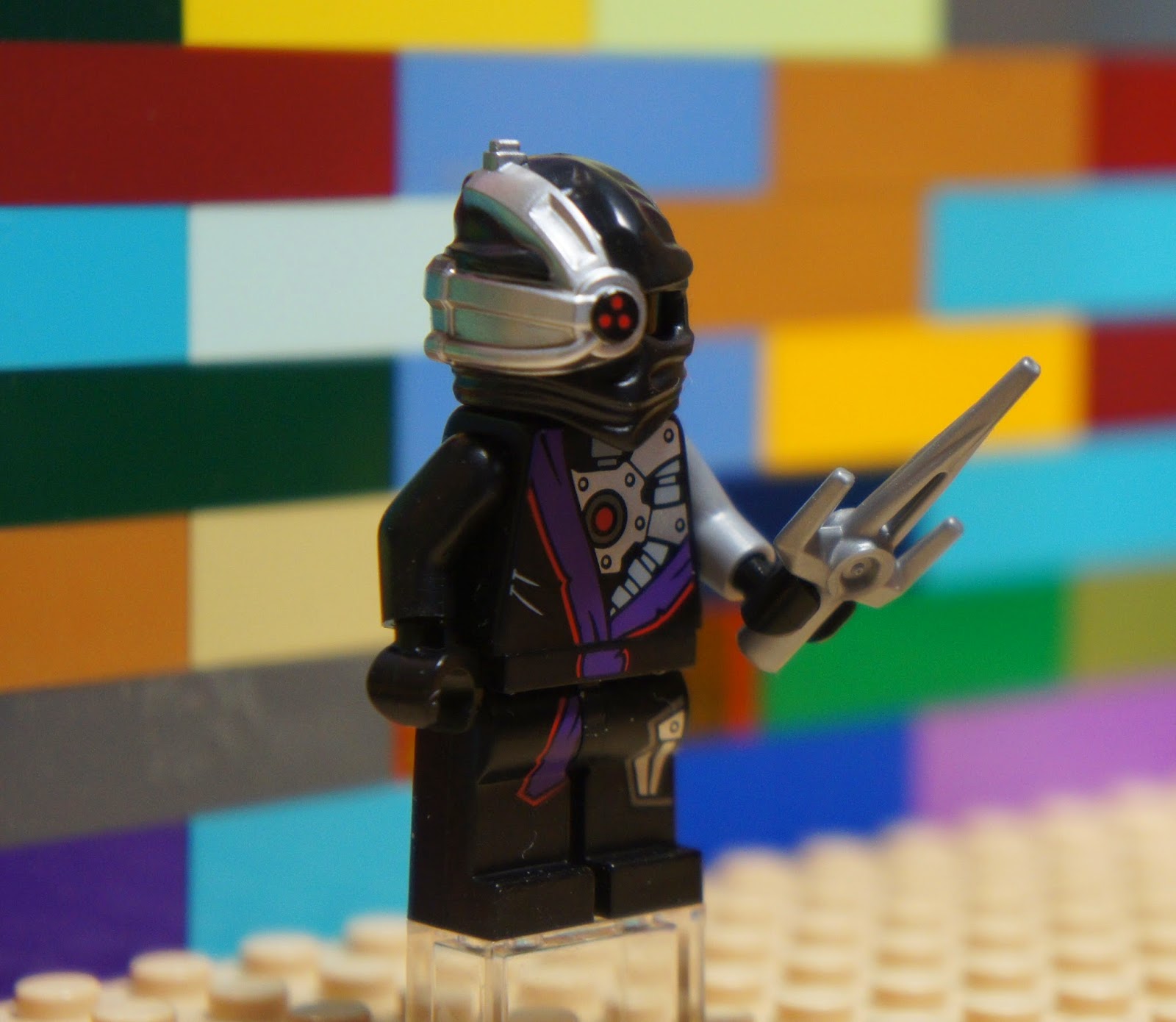 LEGO NJO109 Ninjago NINDROID WARRIOR Army Builder Minifigure Ninja ...