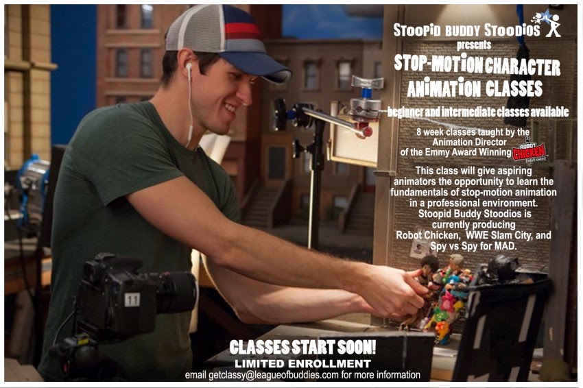 Stoopid Buddy Stoodios offers Character Animation Classes