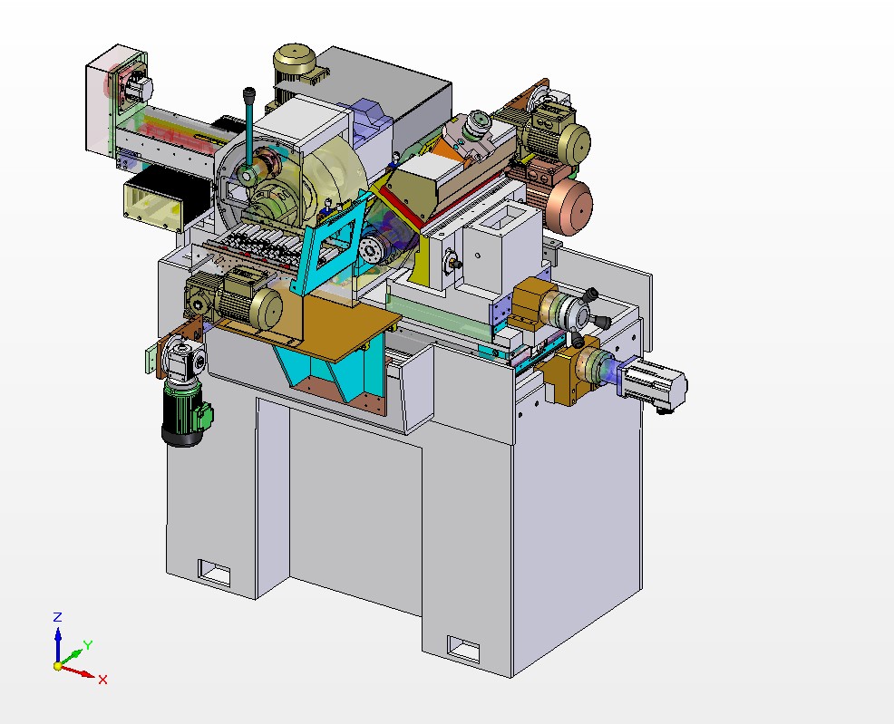 AUTOMATIC FEEDER centerless grinding || Download free 3D cad models #100114