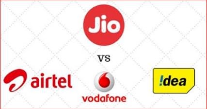 Reliance Jio vs Airtel vs Vodafone vs Idea Tariff Plans Comparison ...