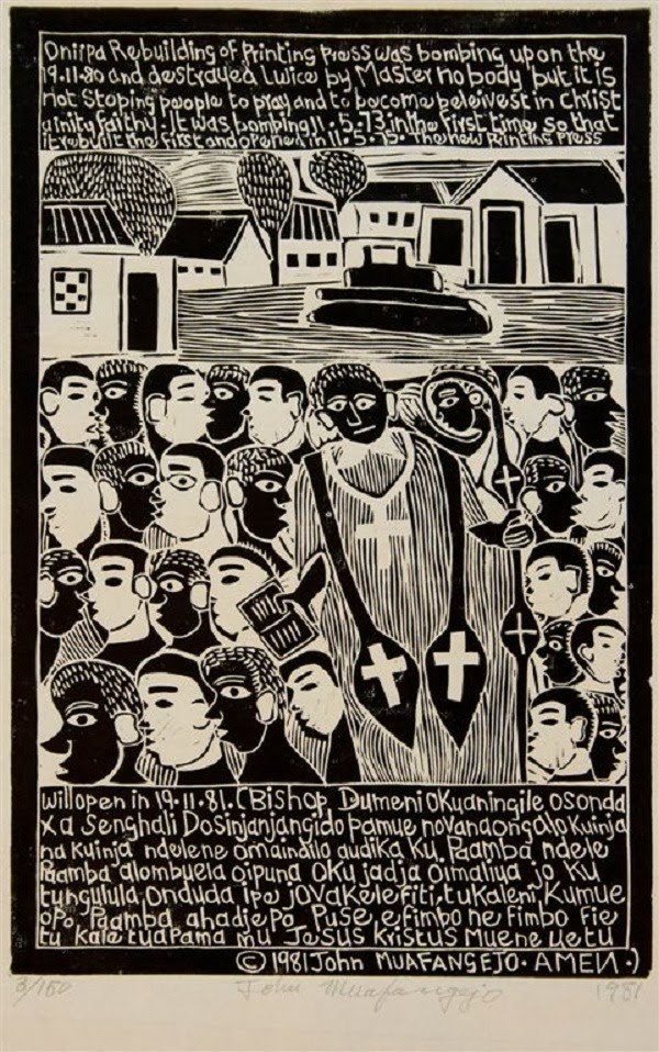 While He Speaks: The Intellectual Art of JOHN NDEVASIA MUAFANGEJO (1943 ...