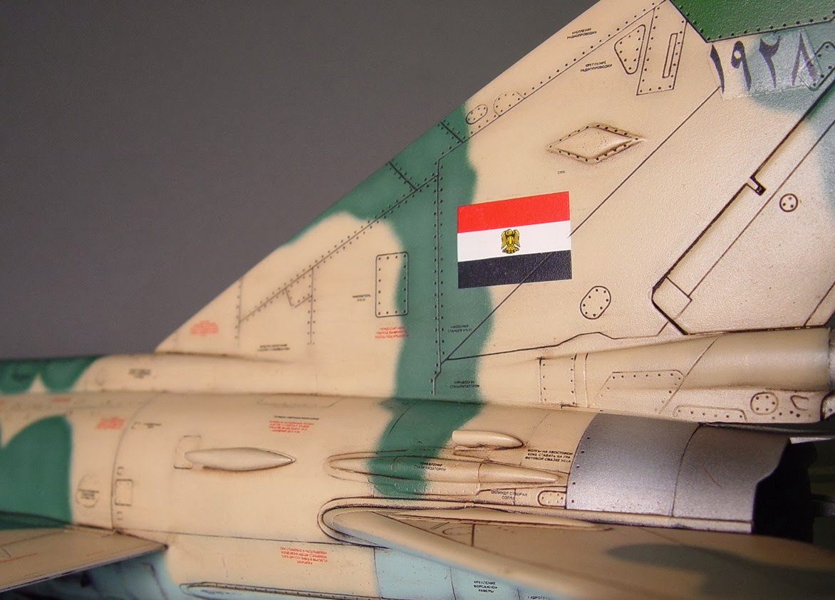 Ed Okun "Modeling Military History": Syrian MiG-21MF in 1973 Yom Kippur ...