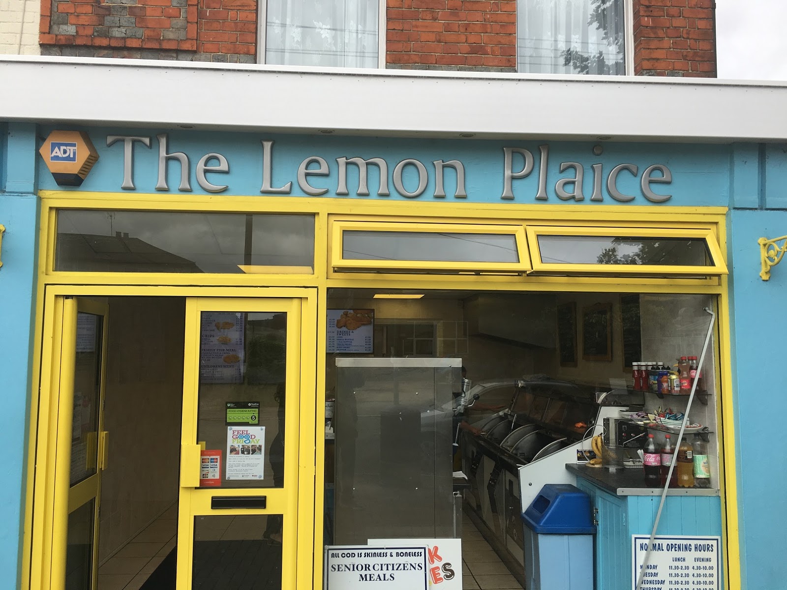 encounter with a super star: Lemon Plaice