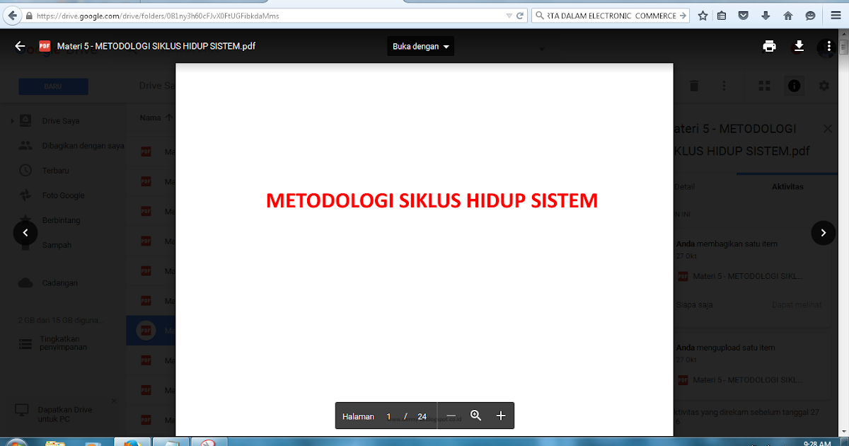 METODOLOGI SIKLUS HIDUP SISTEM PDF | Download Source Code PHP dan Java ...