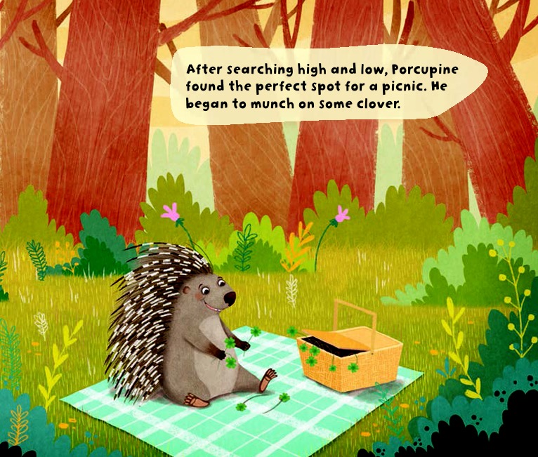 STORYWRAPS: Porcupine's Picnic - a bookwrap