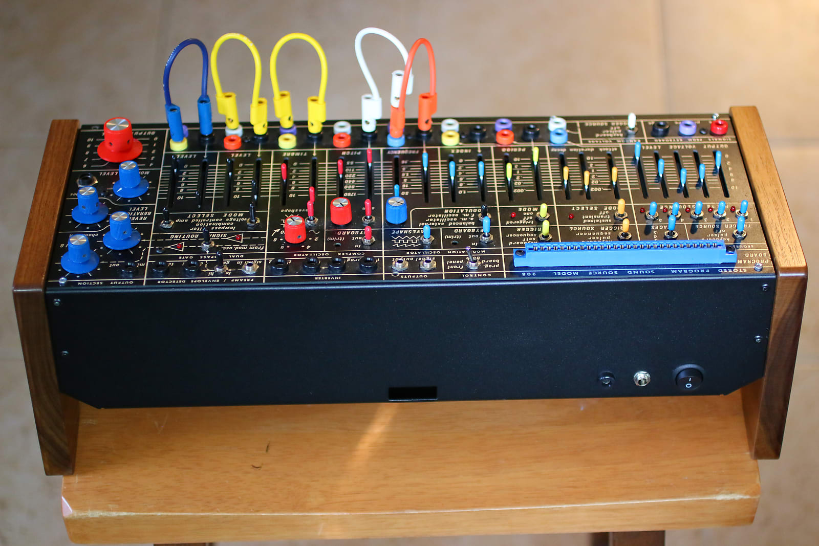 MATRIXSYNTH: Buchla Easel 208r black panel