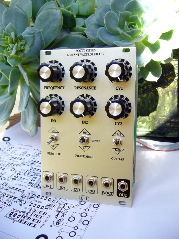 MATRIXSYNTH: Mutant Vactrol VCF by L-1