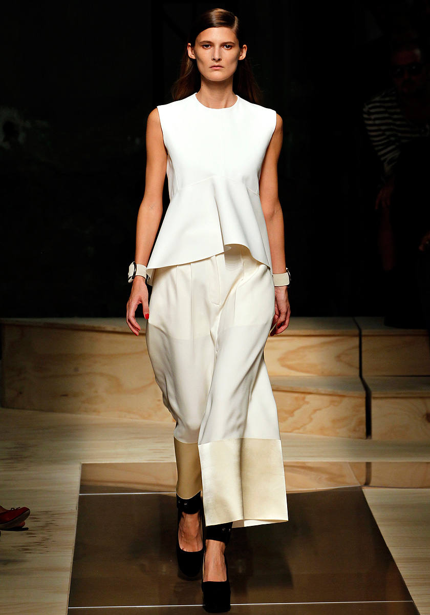 nay ladbasri: piece-dressing a women's form. celine spring 2012.