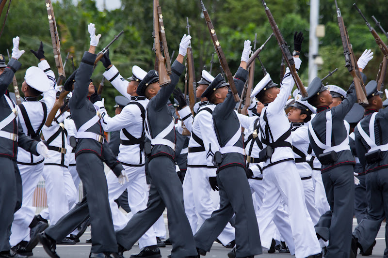 Philippine Millitary Academy silent drill (Shots taken with Canon EOS ...