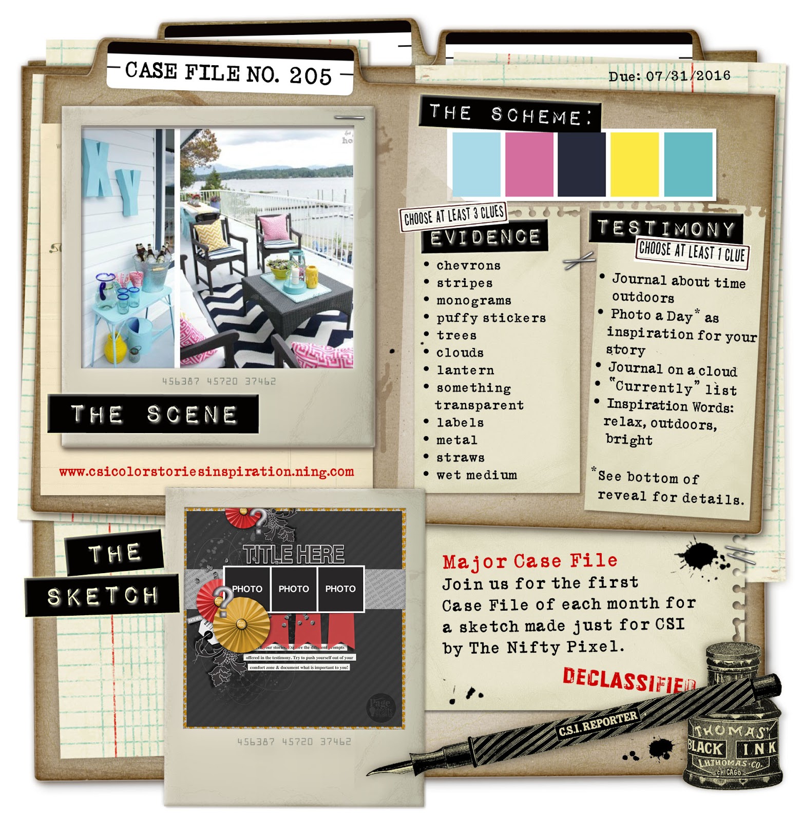 Little Scraps of Magic: Floaters {CSI Major Case File No. 205}