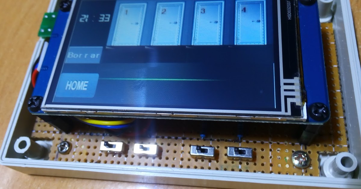 AGP.miniprojects: Nextion. Arduino nano. RTC DS1307. AM2302 DHT22