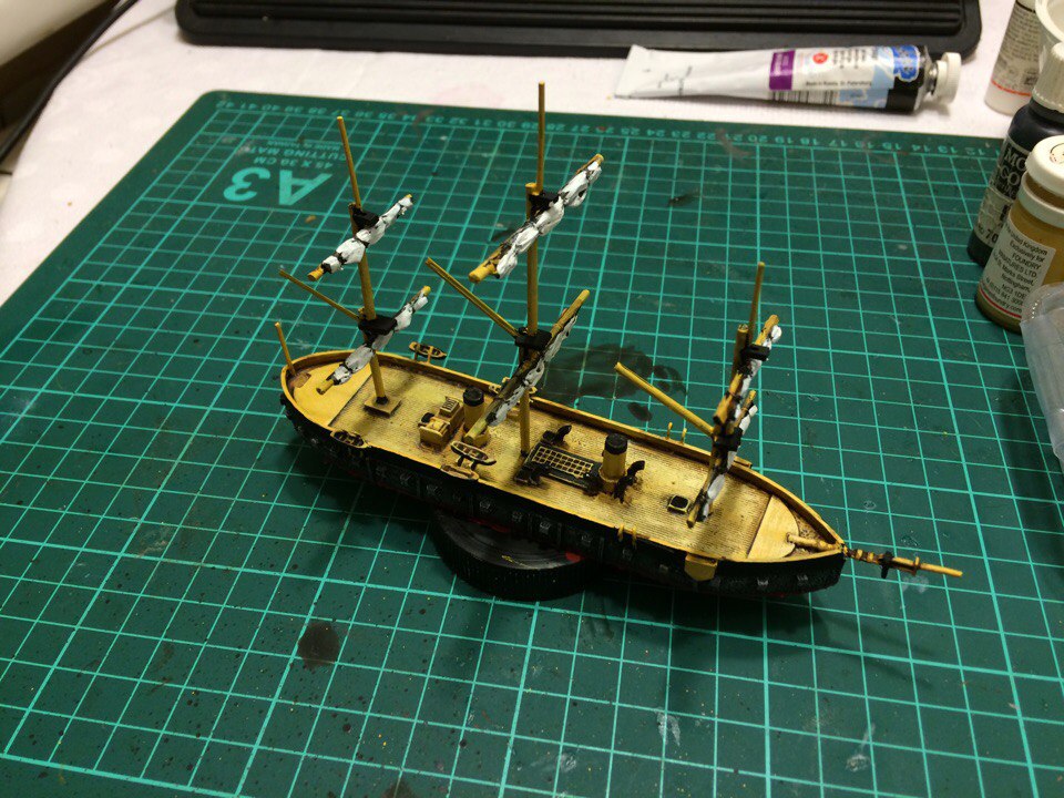 Олово. Акрил.Порох и Смерть: HMS "Zealous" [Victorian Warfare Project]