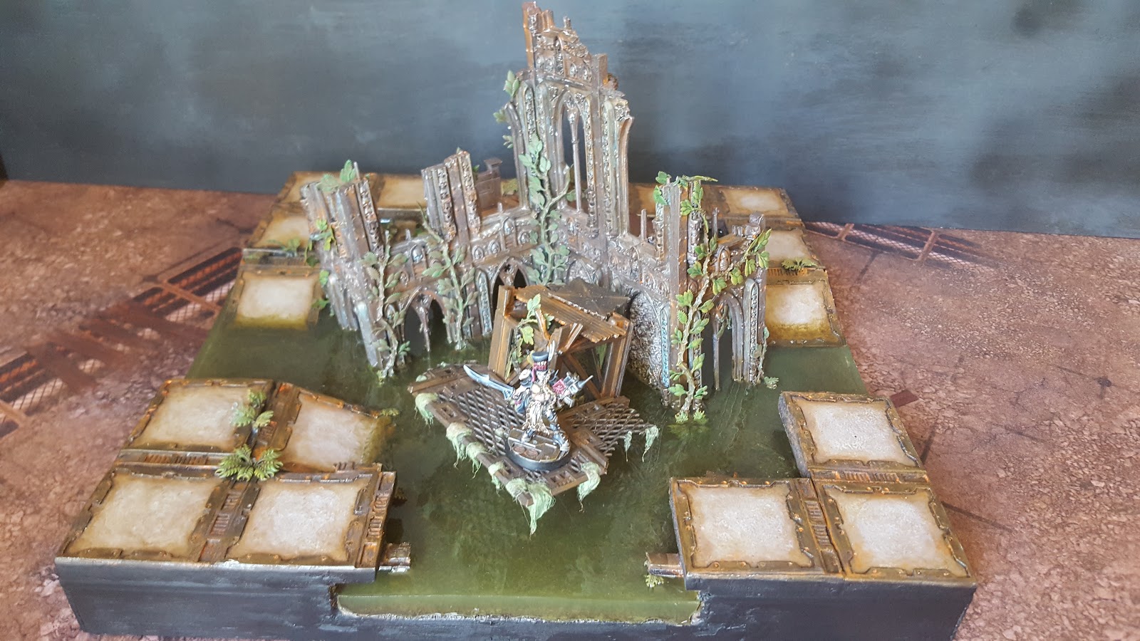 Castigator's Chaos: Necromunda Terrain Tile 5 - Sump Swamp