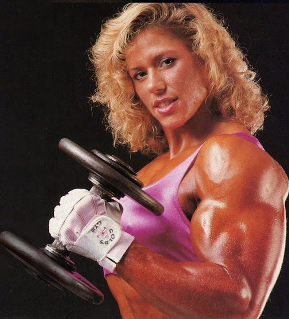 80's Female Muscle: Shelley Beattie