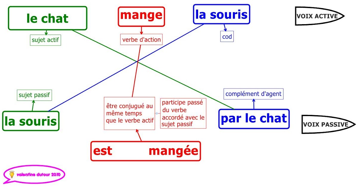 الدرس السادس: La voix active et passive