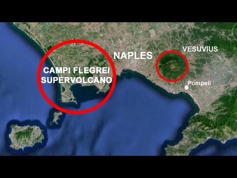 Eco R Geo: Un «super volcan» italien menace Naples et l'ensemble de l ...
