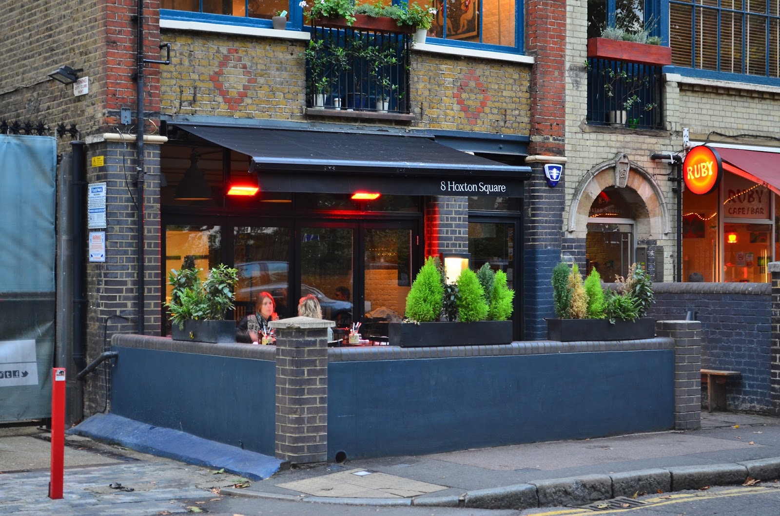 Hedofoodia: 8 Hoxton Square, Londres