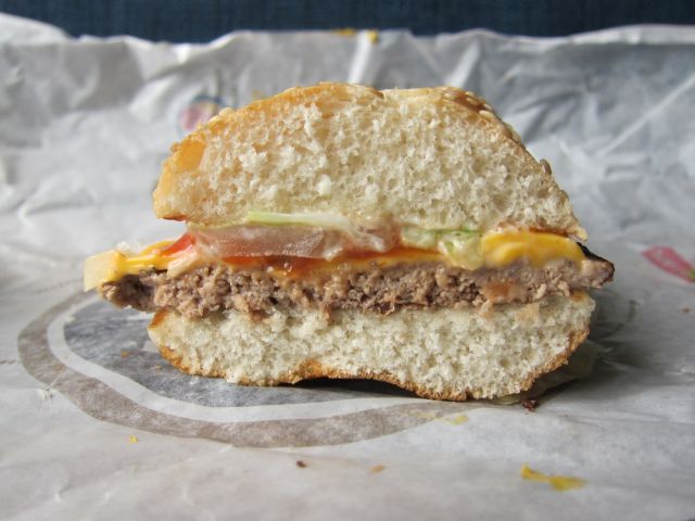 Review: Burger King - Extra Long Cheeseburger