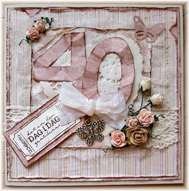 Anne Bentes kreative sider: 40 års kort